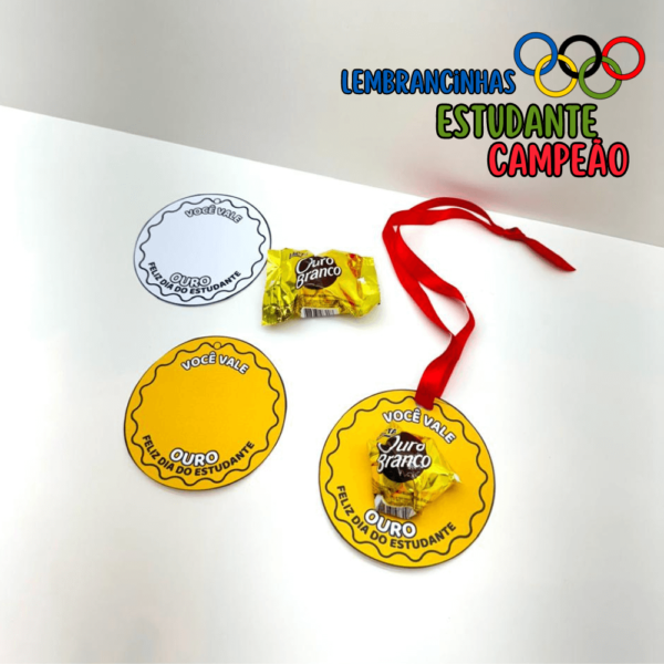 Kit Estudante Lembrancinha Estudante Campeão Colorido e Para Colorir - Criatividade Pedagógica